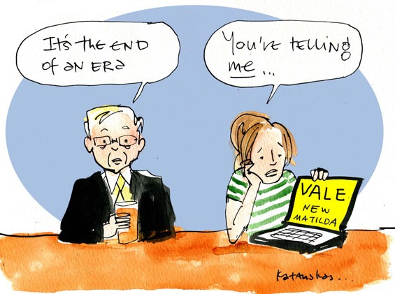 New Matilda says goodbye (but we might be back) - Mumbrella