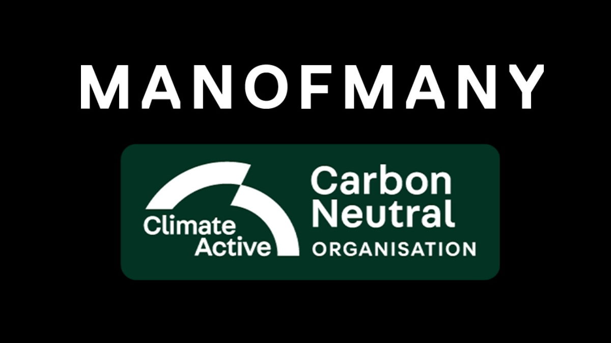 Man of Many achieves 100% carbon neutral certification