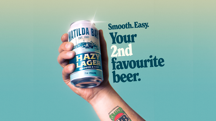 Second the best: Howatson+Co's latest work for Matilda Bay Brewery