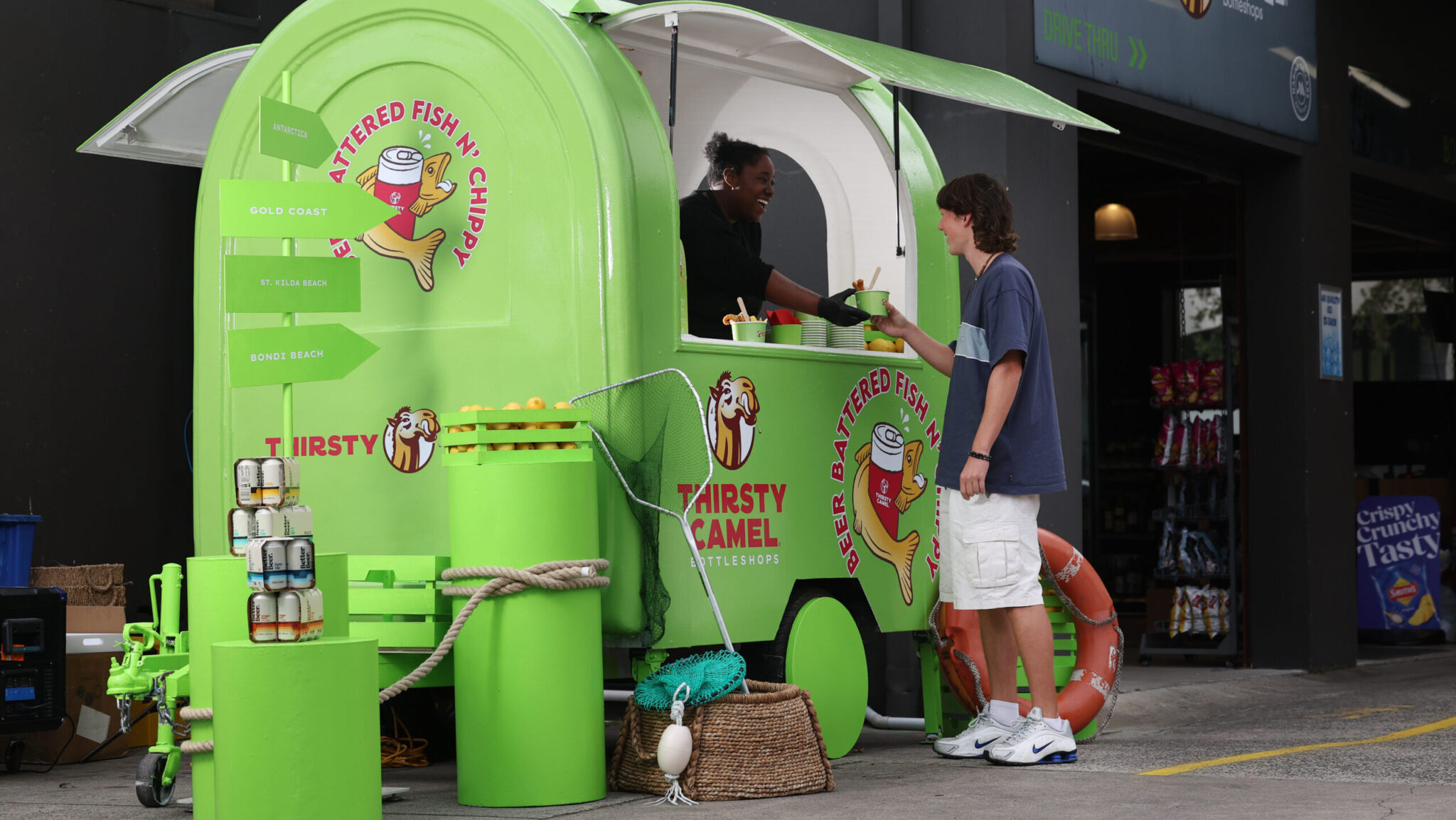 Thirsty Camel to deliver fish and chips in Good Friday activation