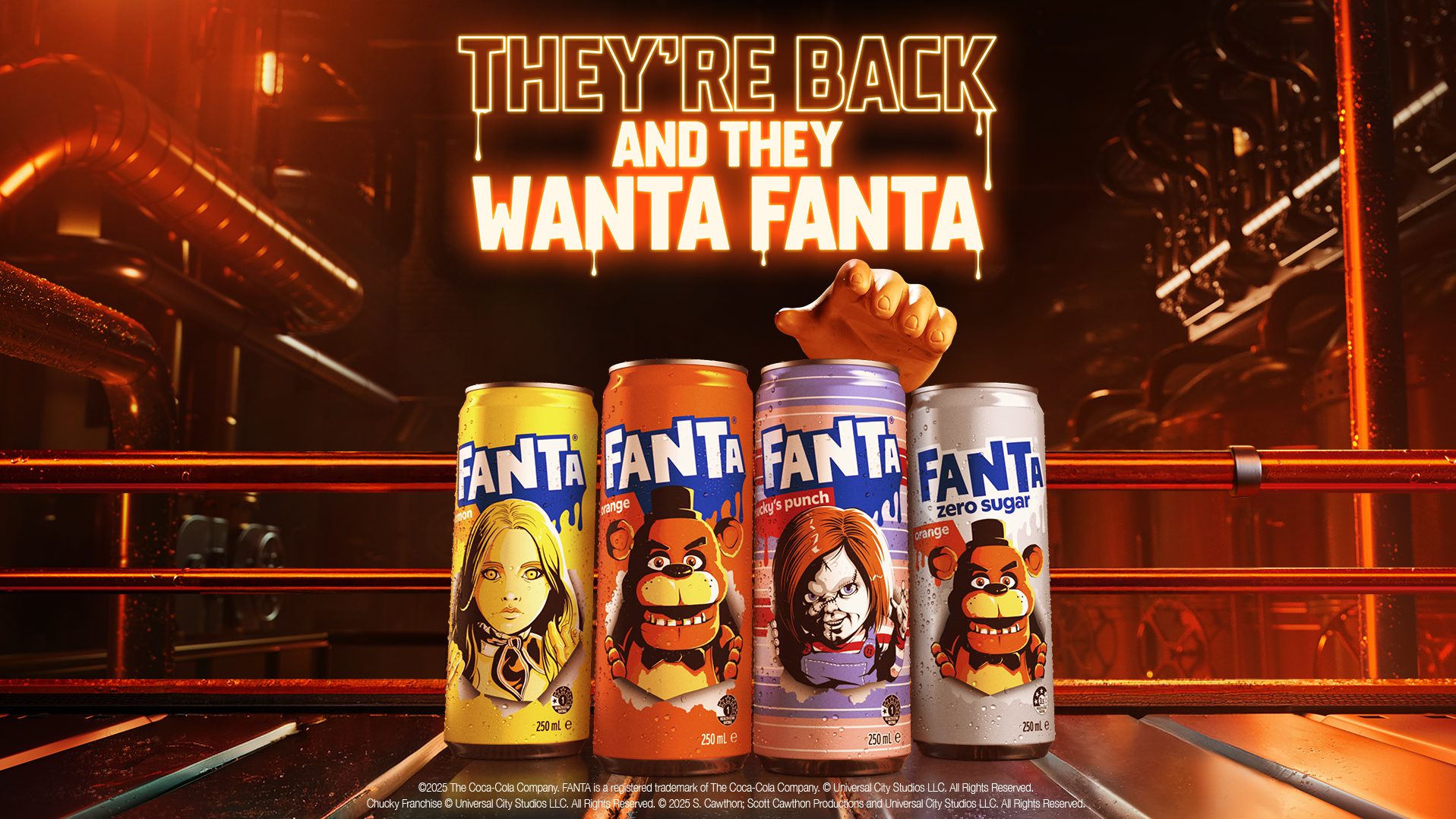 Fanta brings horror icons to Australia for Halloween partnership with ...
