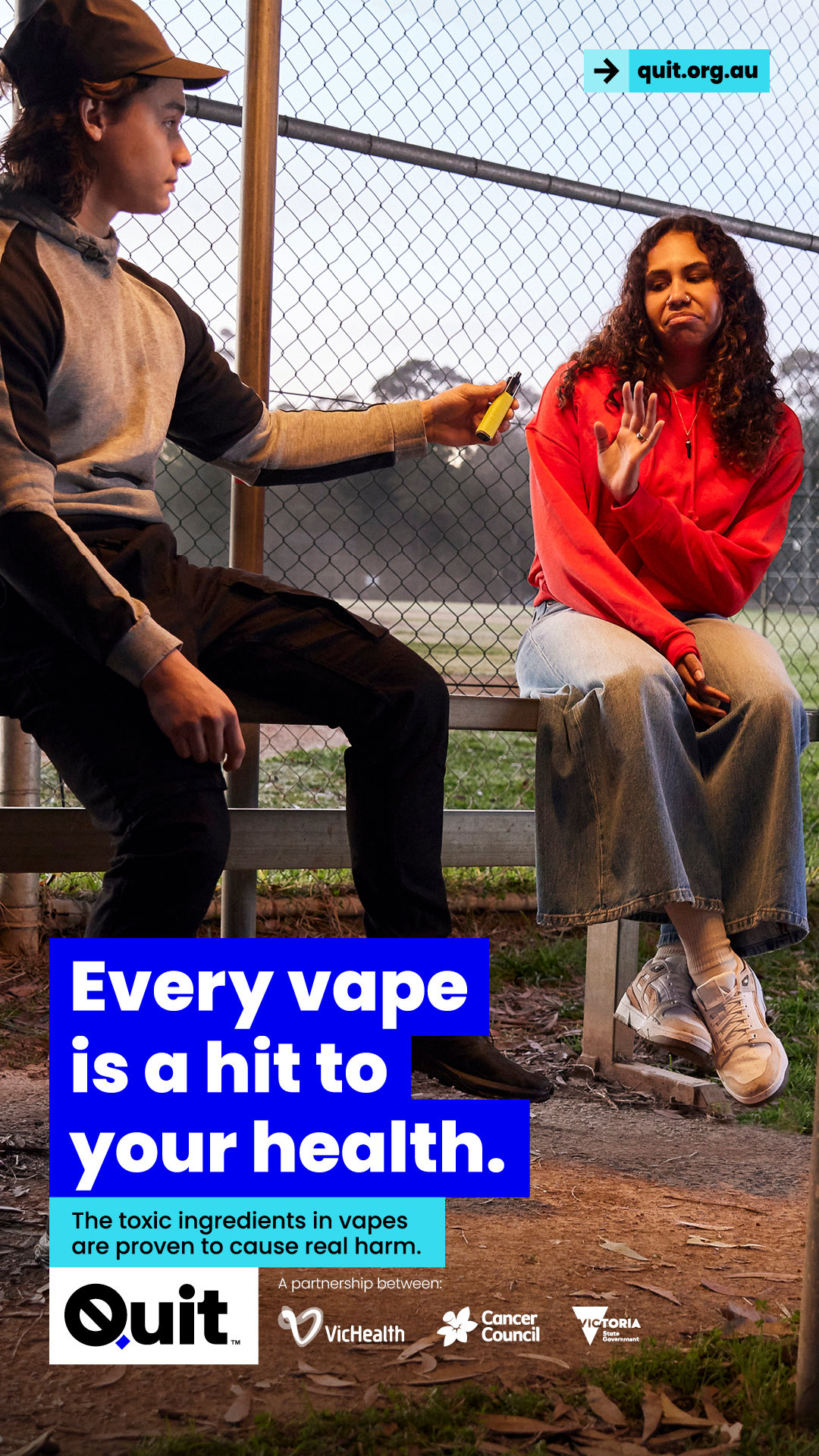 Quit launches campaign to discourage vaping among young Victorians ...